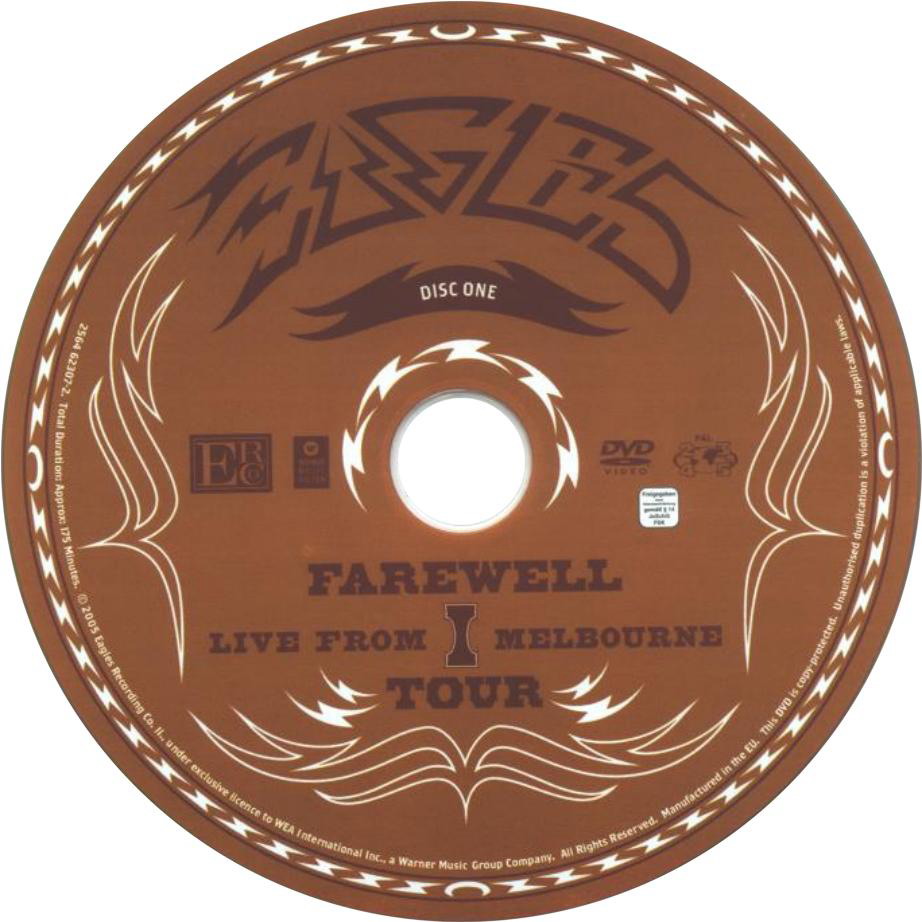 The Eagles Farewell Tour : DVD 1 | DVD Covers | Cover Century | Over 1. ...